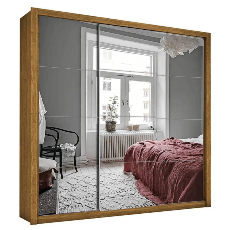 ROUPEIRO BERLIM/VENEZA ESPELHADO 3P4G - CARIOCA - Atacadão dos Móveis RJ